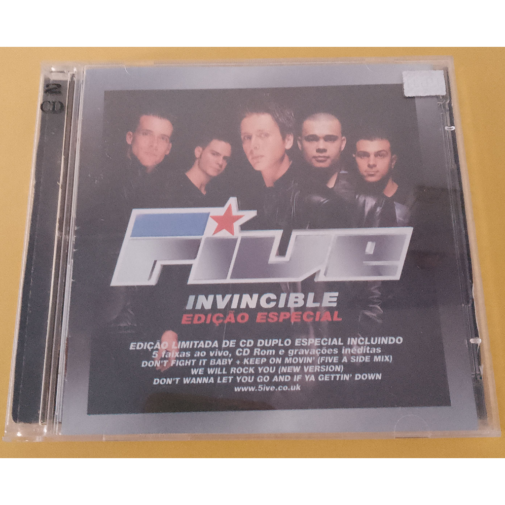 CD FIVE -Invincible Edição especial | Shopee Brasil