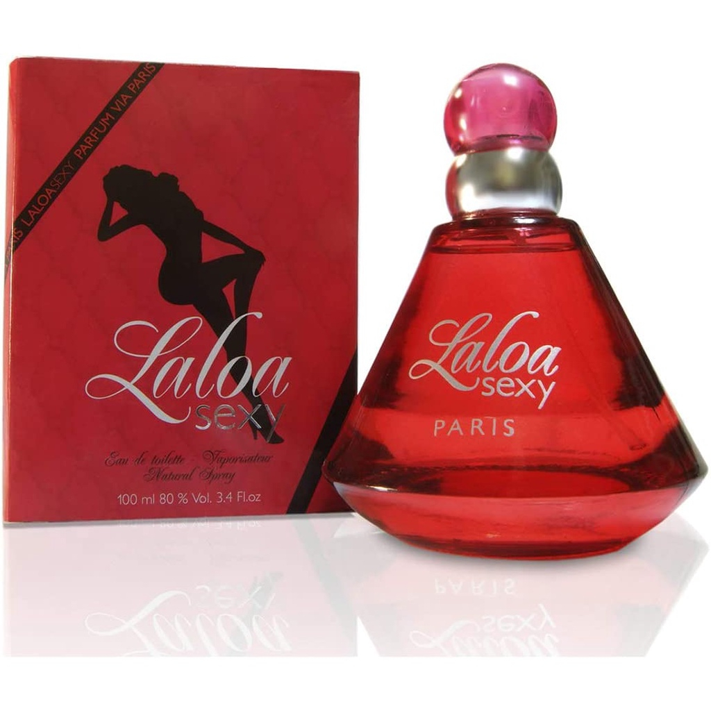 Perfume Laloa Sexy Via Paris Eau de Toilette - 100ml | Shopee Brasil