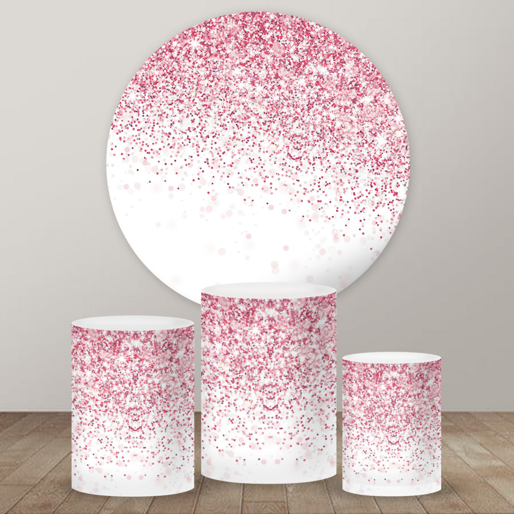 Kit Capas Decoração De Repente Painel Redondo + Trio Cilindros PMG ...