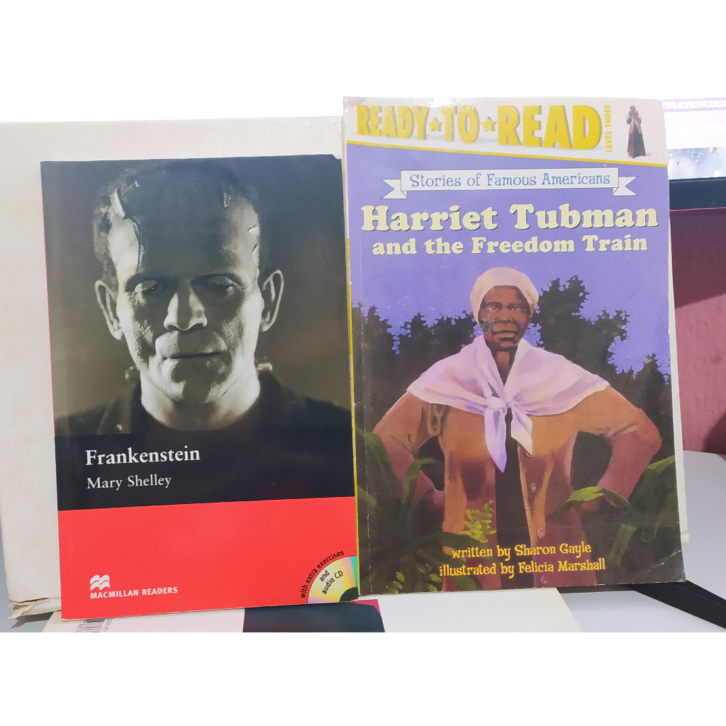 Frankenstein Mary Shelley Macmillan Readers SEM CD / Harriet Tubman And ...