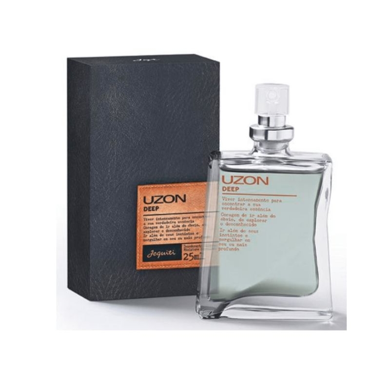 Uzon Deep Desodorante Colônia Masculina - 25 ml | Shopee Brasil