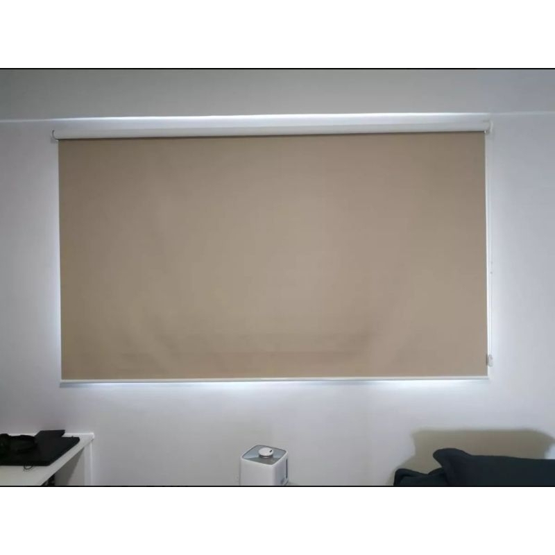 Persiana Rolo Blackout Liso Discreta | Shopee Brasil
