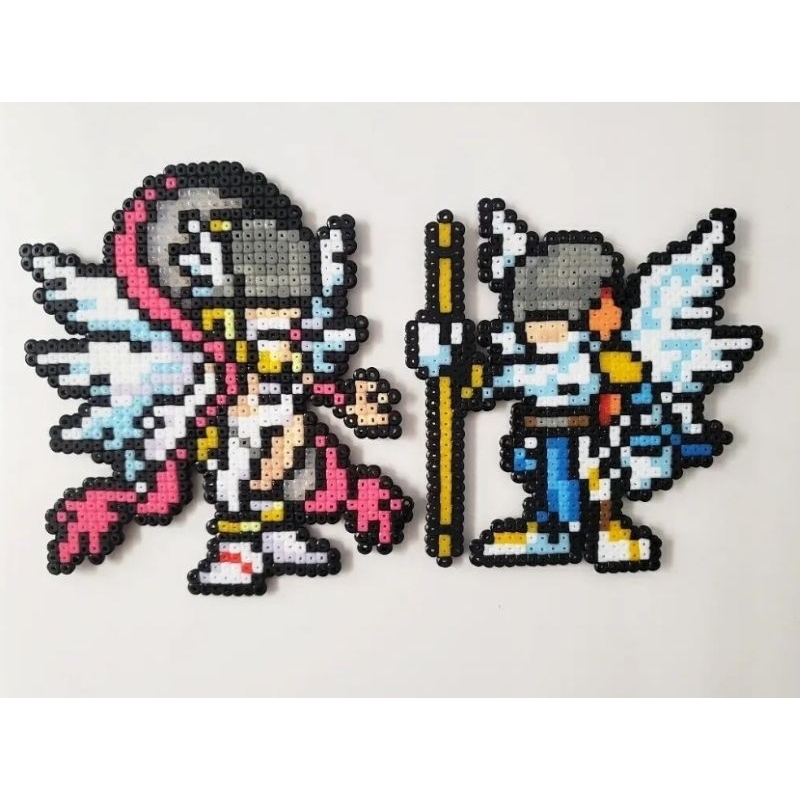 Digimon/Lilimon/ Angewomon/angemon pixelart. | Shopee Brasil