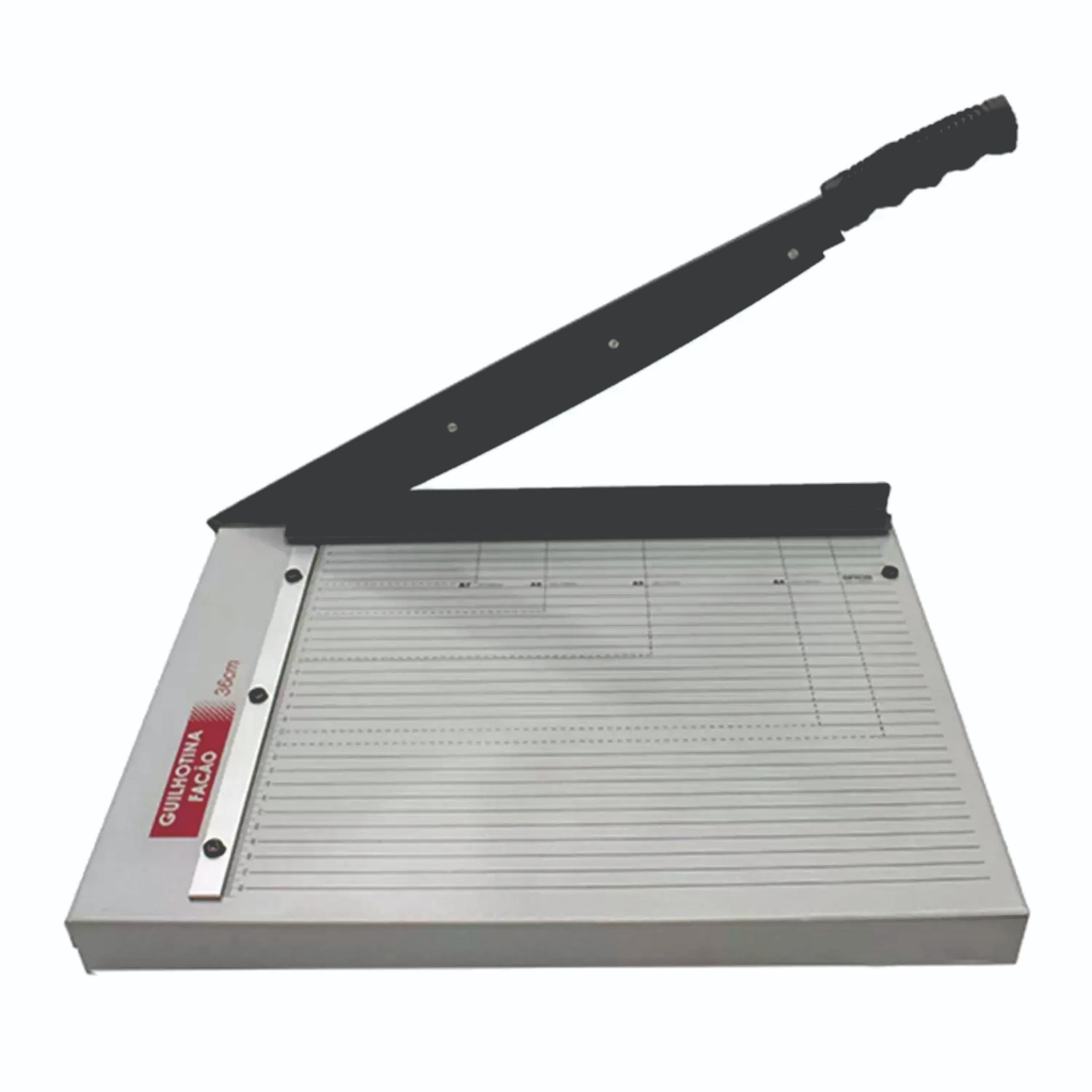 Guilhotina de Paoel Manual 36cm 15 Folhas Ofício - Lassane | Shopee Brasil