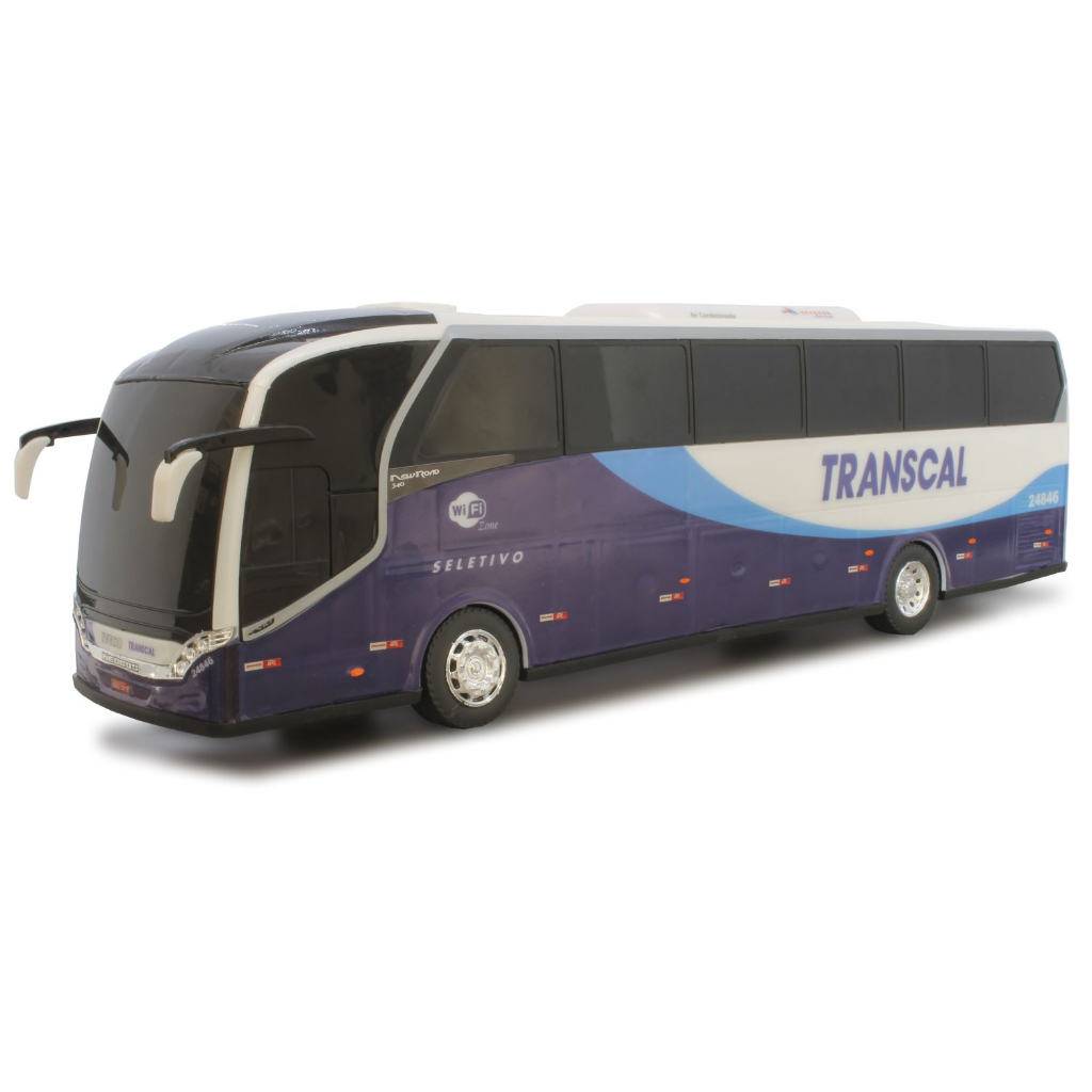 Ônibus Em Miniatura Transcal 45 cm | Shopee Brasil