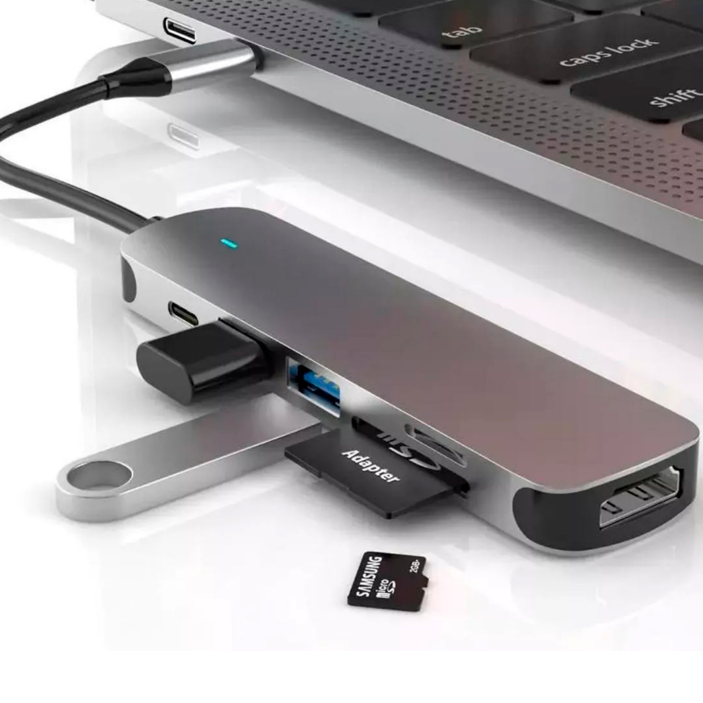 HUB USB C Tipo Splitter Para HDMI Thunderbolt 4K 3 Docking Station ...