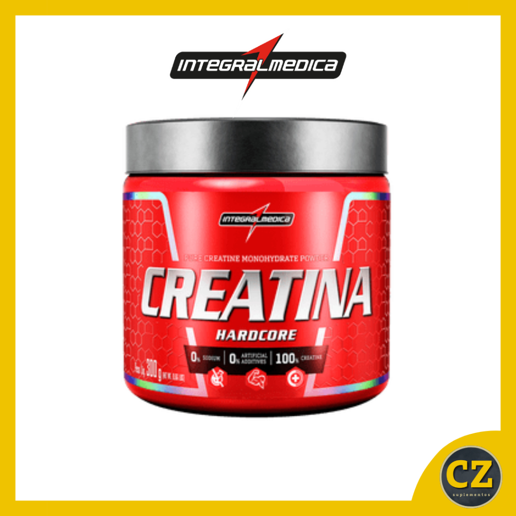 Creatina Hadcore Monohidratada (150g ~ 300g) - Integral Medica | Shopee ...