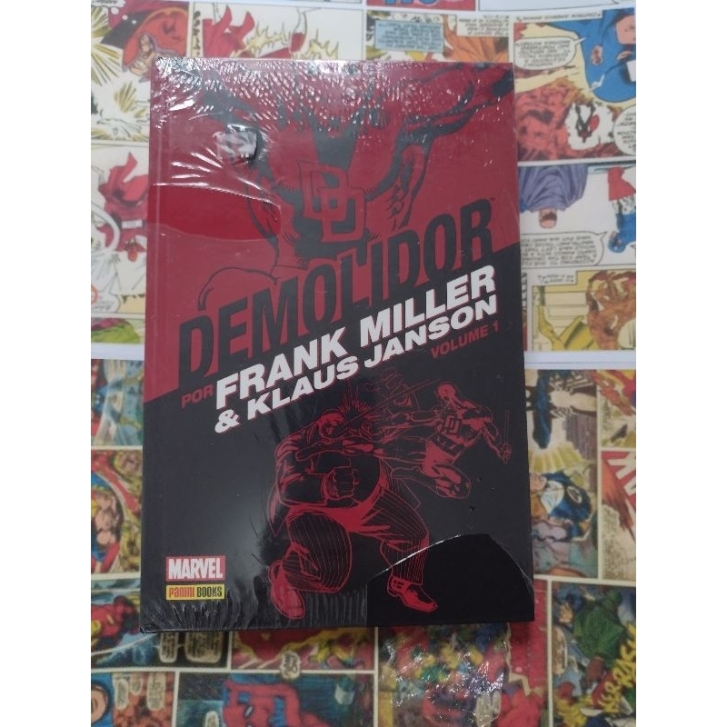 Demolidor Frank Miller vol. 1 e 3 - Lacrados/novos - Hq Marvel Panini | Shopee Brasil