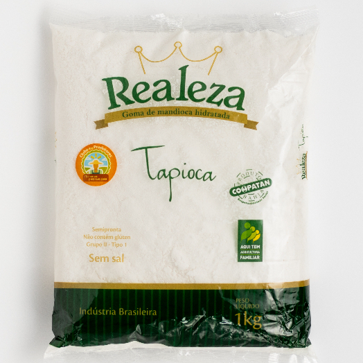 Tapioca Hidratada Realeza 1kg | Shopee Brasil