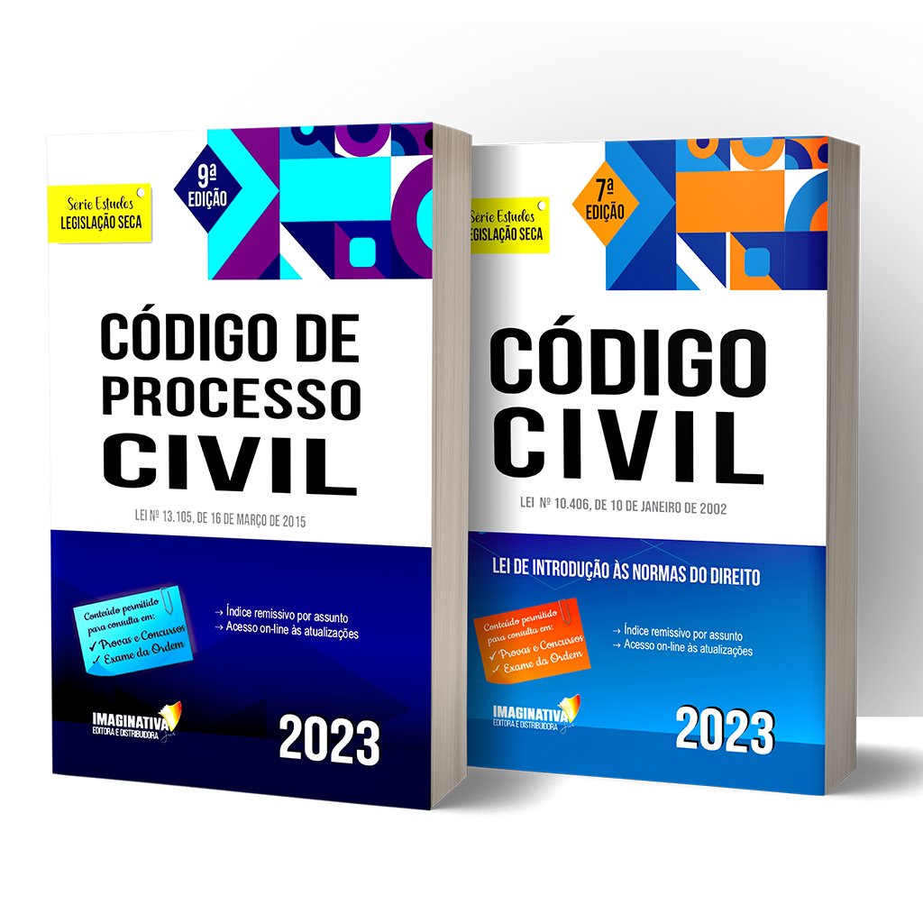 Código Civil + Processo Civil 2023 - Novo/Atualizado/Lacrado | Shopee ...