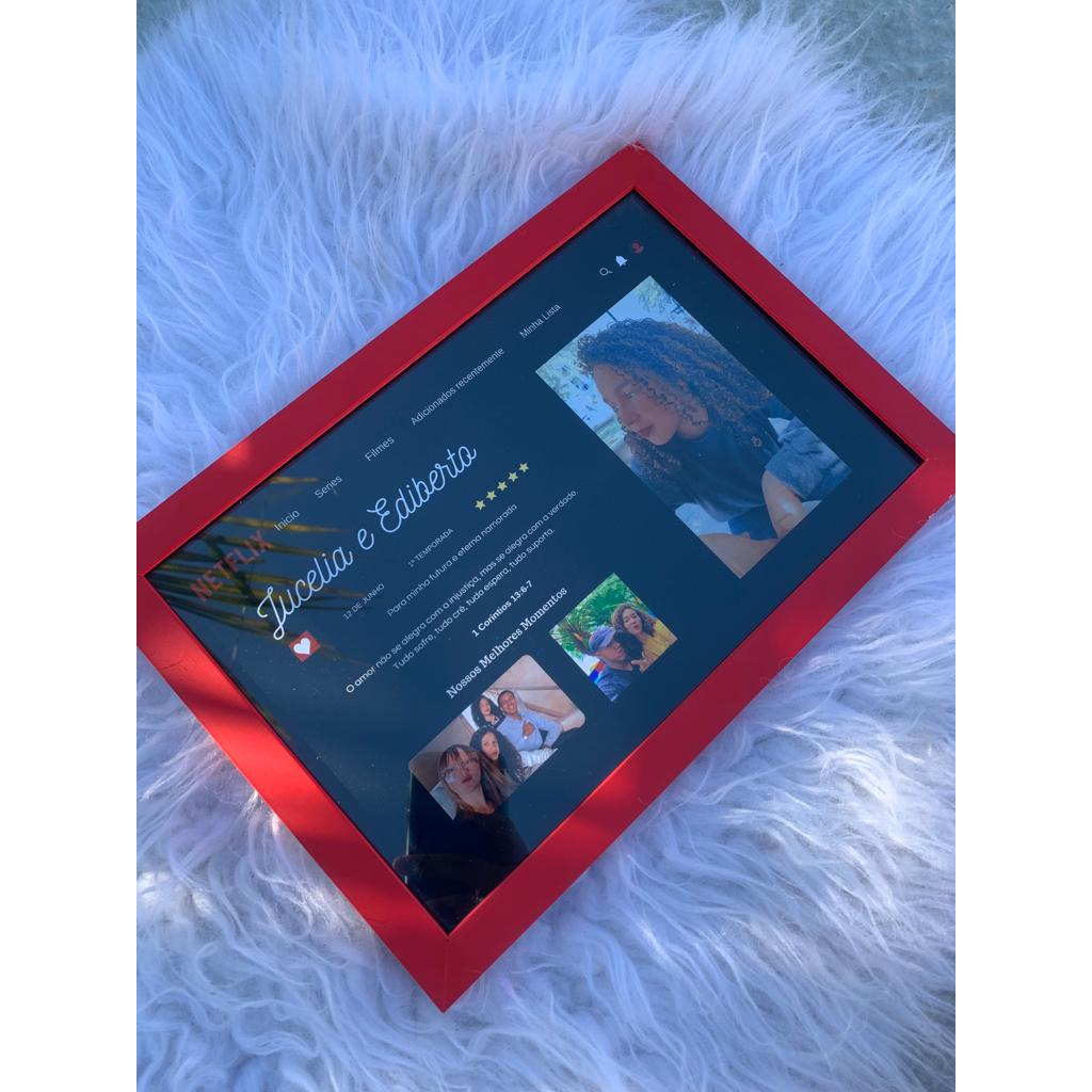 Quadro Netflix - Personalizado para presente | Shopee Brasil