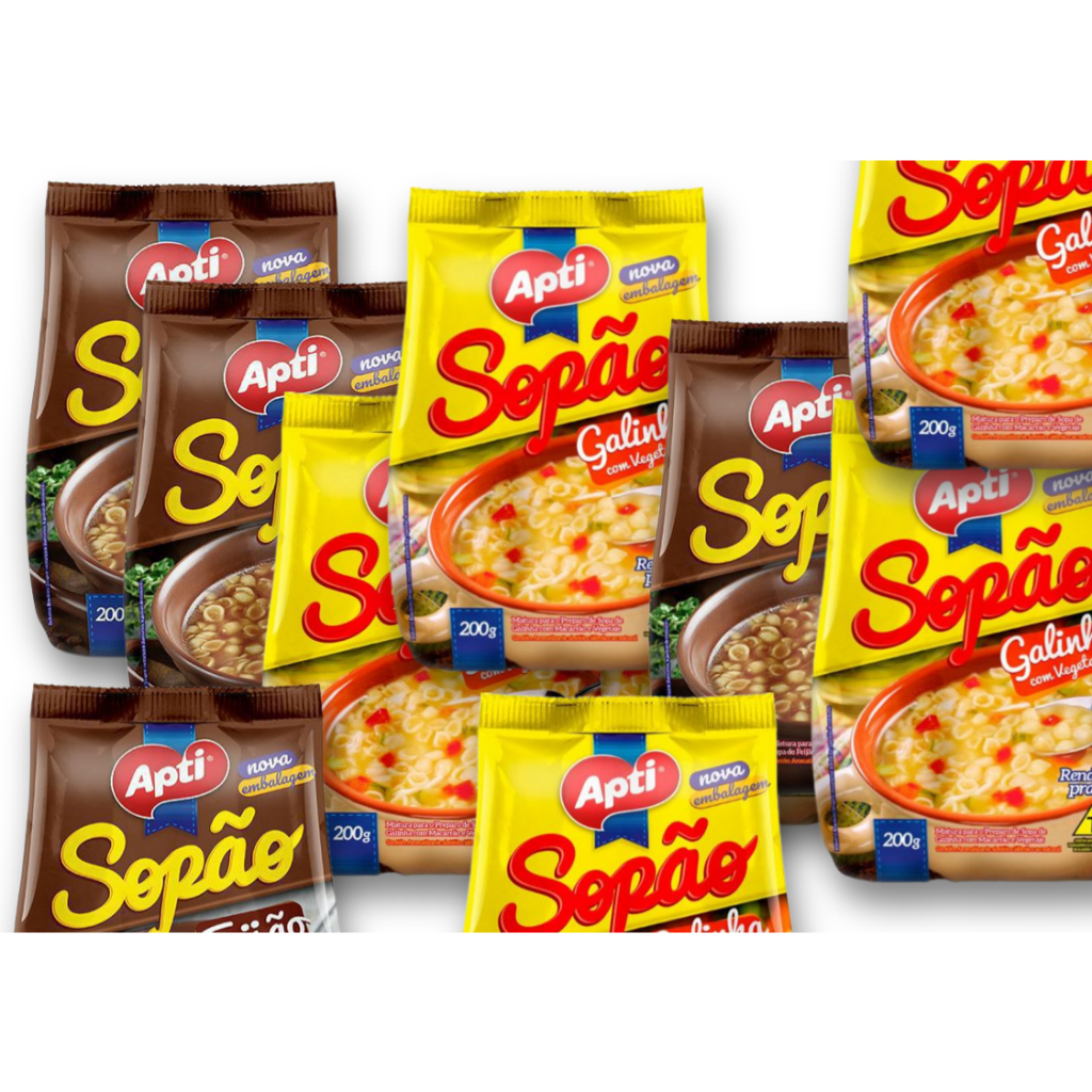 SOPÃO APTI SABORES - 200g | Shopee Brasil
