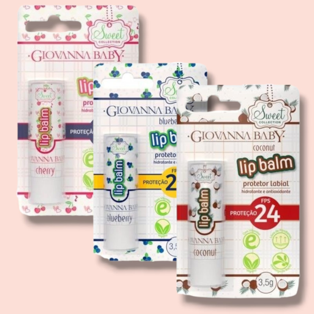 Lip Balm Giova Baby 3,5g | Shopee Brasil