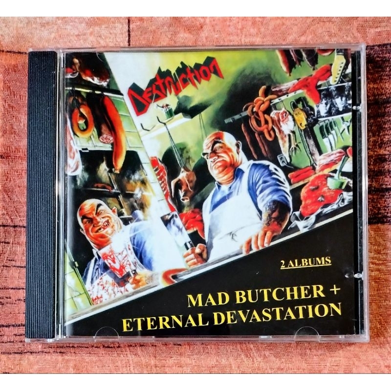 Cd Destruction Mad Butcher + Eternal Devastation 2 Albums | Shopee Brasil