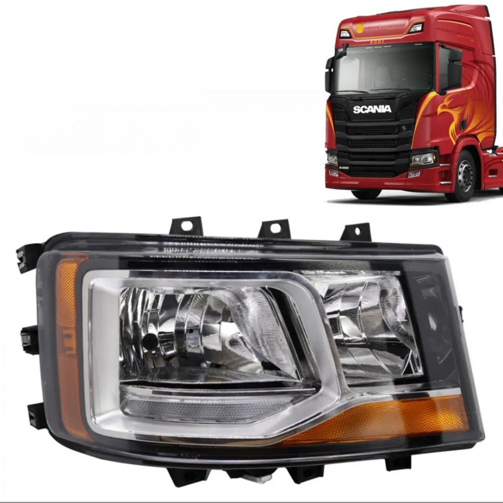 Farol Principal Scania NTG 2019/2020/2021/2022 Lado Direito - 2655843 ...