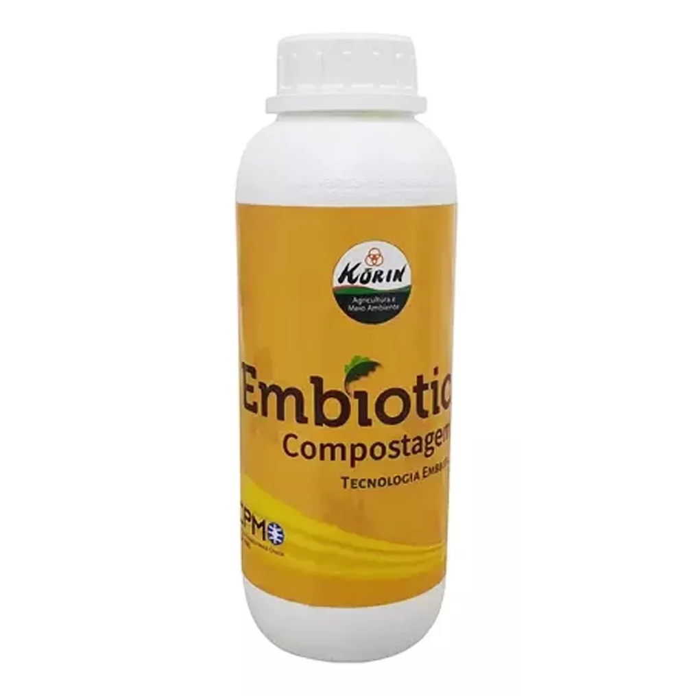 Korin Embiotic 1 Litro Compostagem e Limpeza | Shopee Brasil