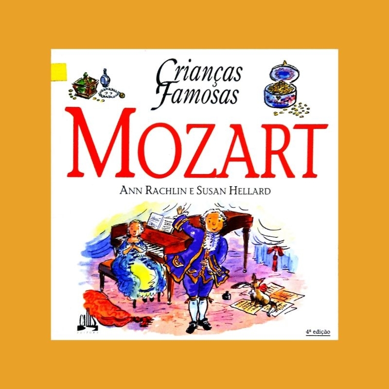 Crianças famosas: Mozart - Ann Rachlin e Susan Hellard | Shopee Brasil