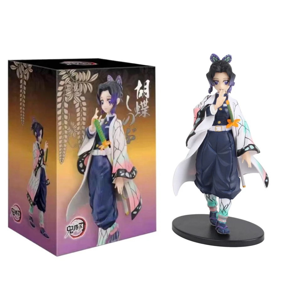 Action Figure Shinobu Kocho Kimetsu no Yaba Demon Slayer 16cm | Shopee ...