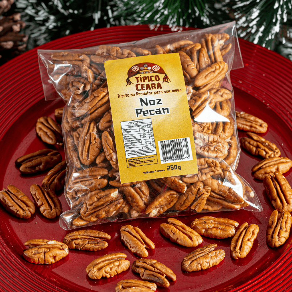 Noz Pecã (Nozes Pecan) Inteira - Primeira Qualidade - 250g | Shopee Brasil
