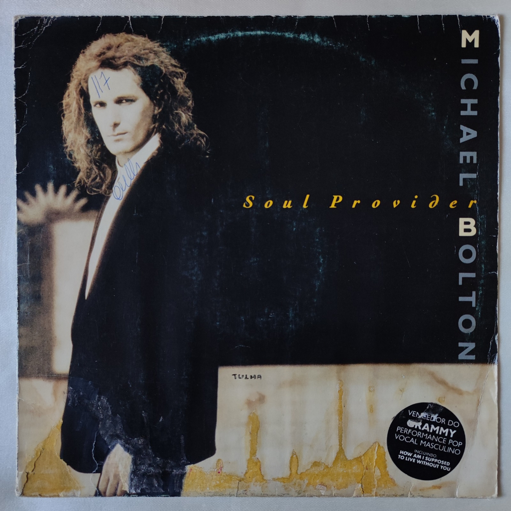 DISCO DE VINIL LP - MICHAEL BOLTON – SOUL PROVIDER (1989) | Shopee Brasil