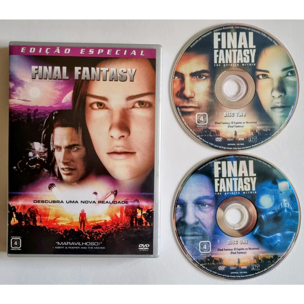 dvd final fantasy duplo original | Shopee Brasil