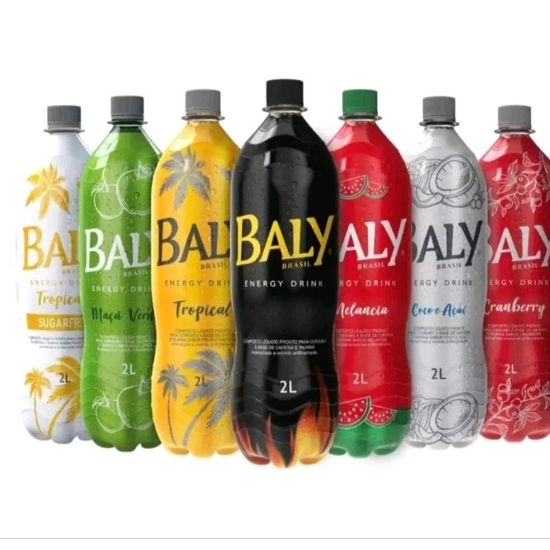 Energético Baly 2 L - Escolher Sabor. | Shopee Brasil