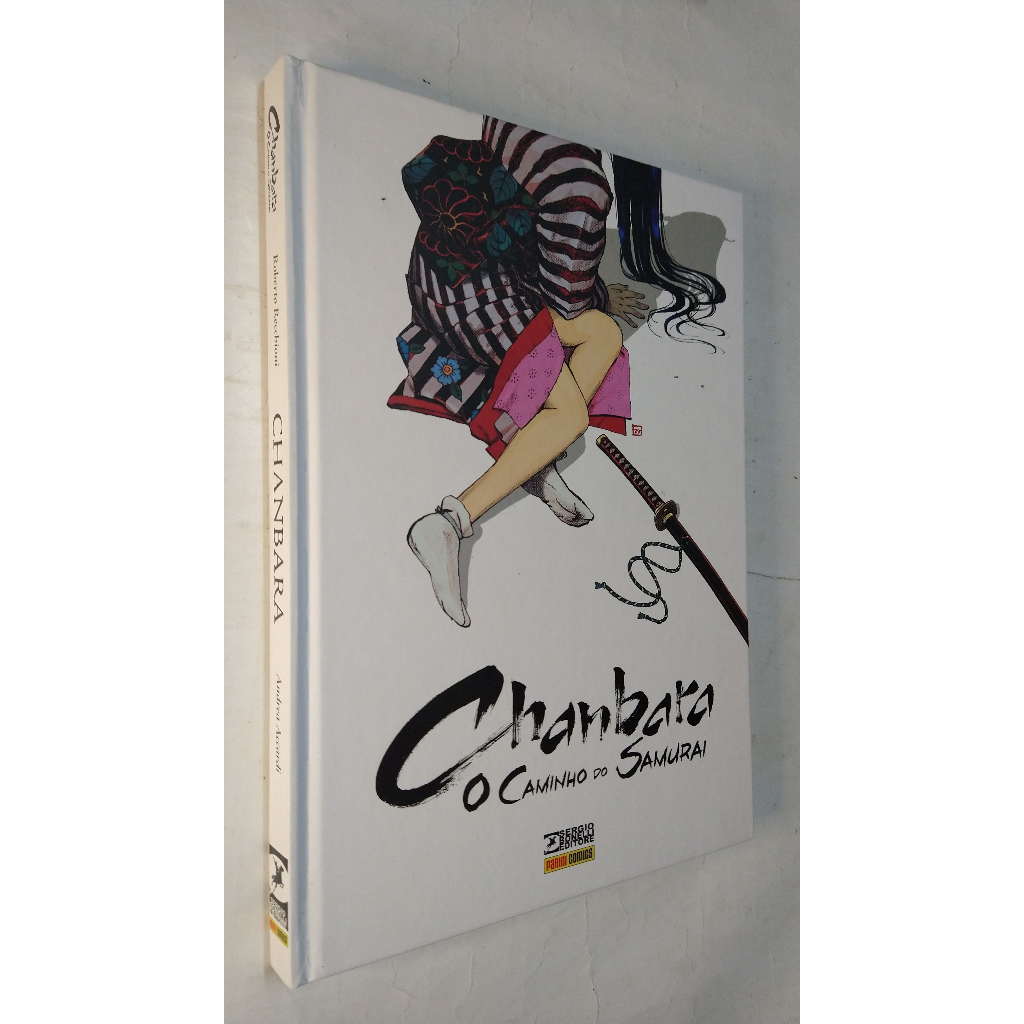 LIVRO - Chanbara: o Caminho do Samurai - Roberto Recchioni | Shopee Brasil