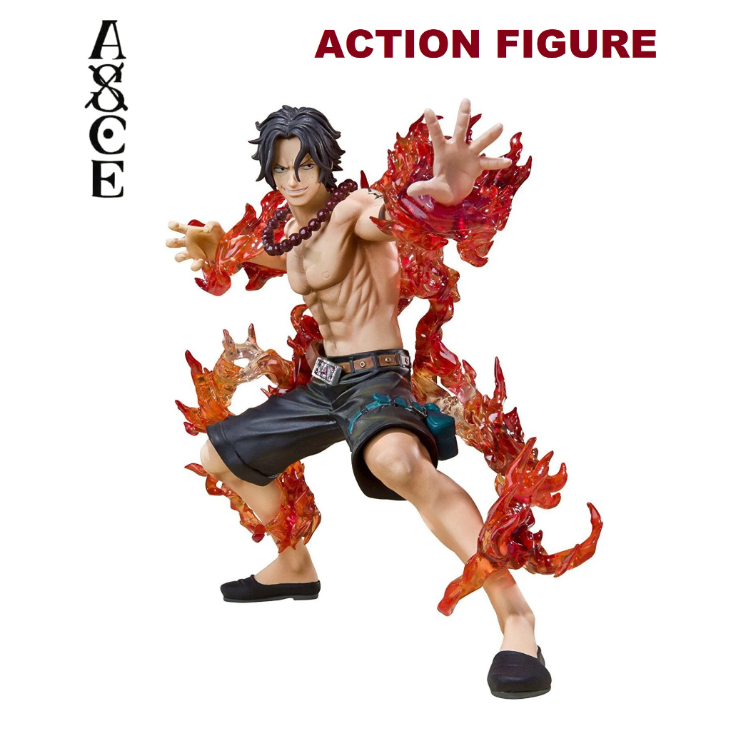 Portgas D. Ace - Action Figure - Figura de Ação - One Piece | Shopee Brasil