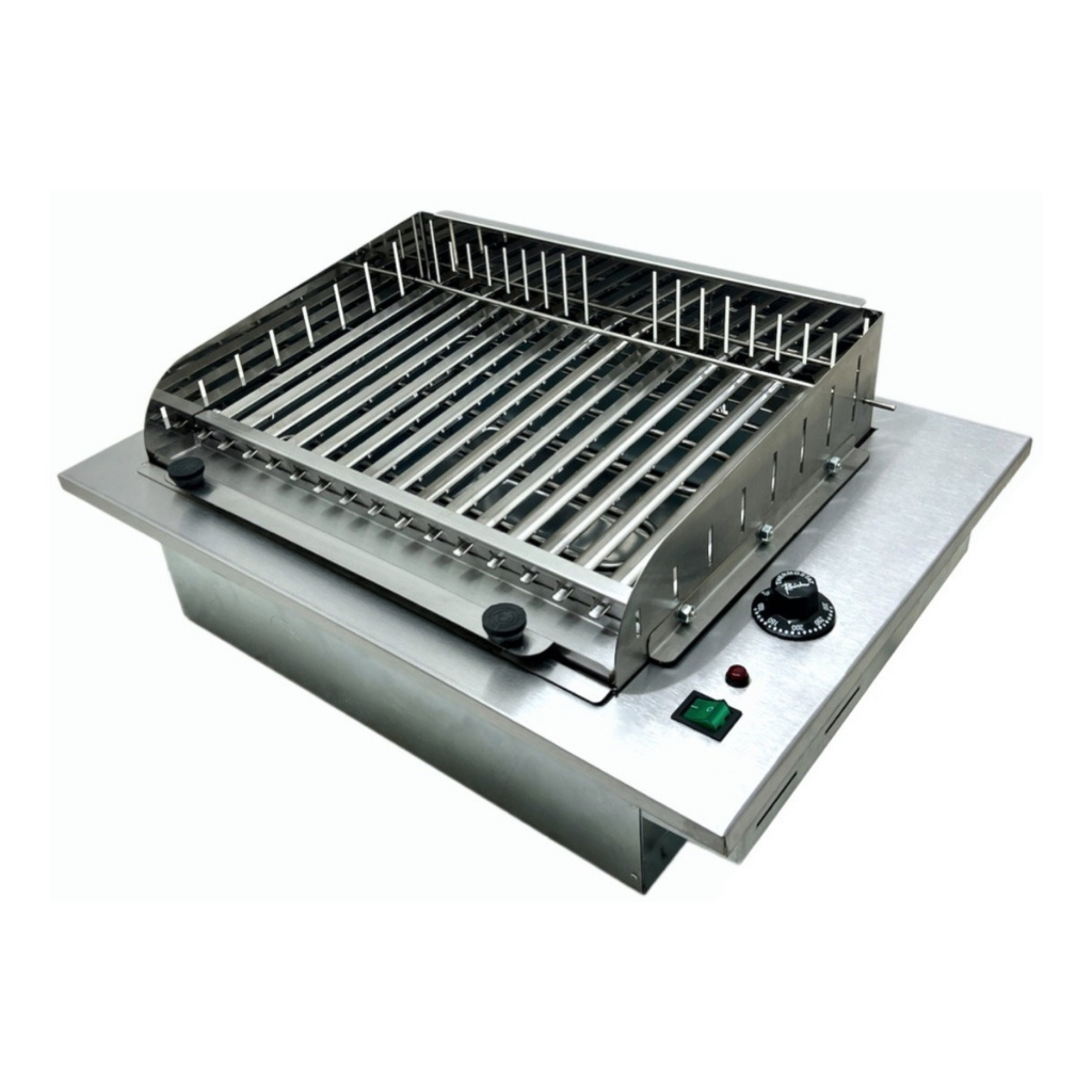 Churrasqueira Elétrica De Embutir Em Bancada 3000w Inox Grill Churrasco ...