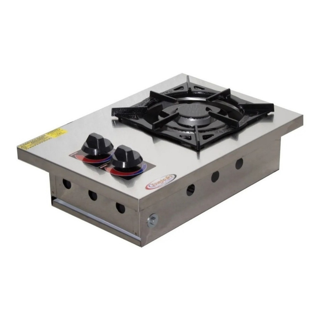 Fogão Cooktop Industrial A Gás Itajobi Fogões 1 Boca Queimador Duplo ...