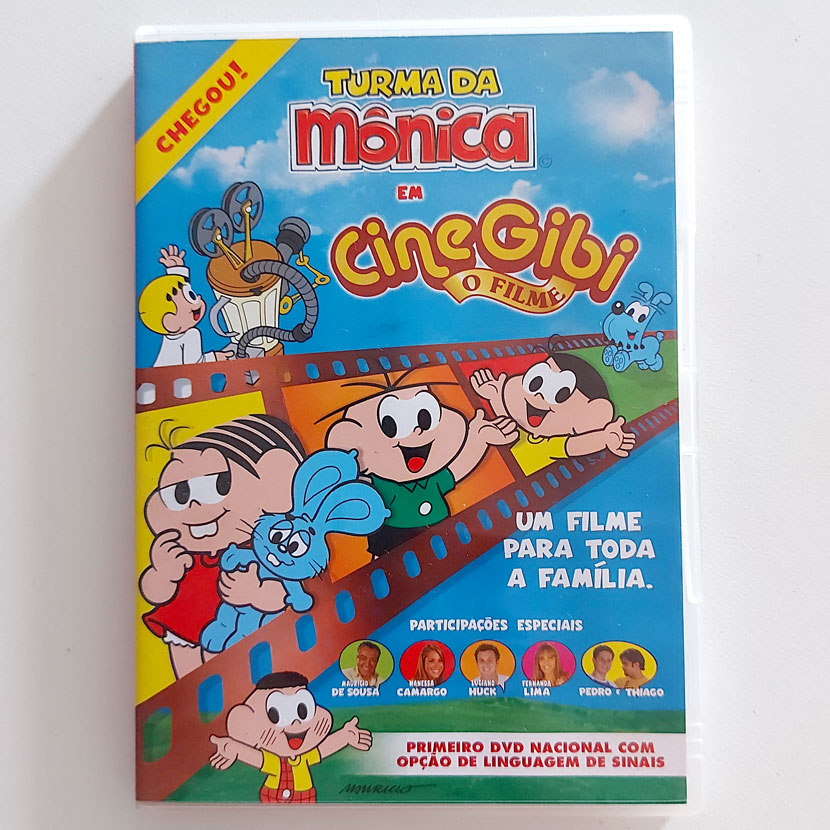 Dvd Turma Da Mônica Em Cine Gibi O Filme | Shopee Brasil