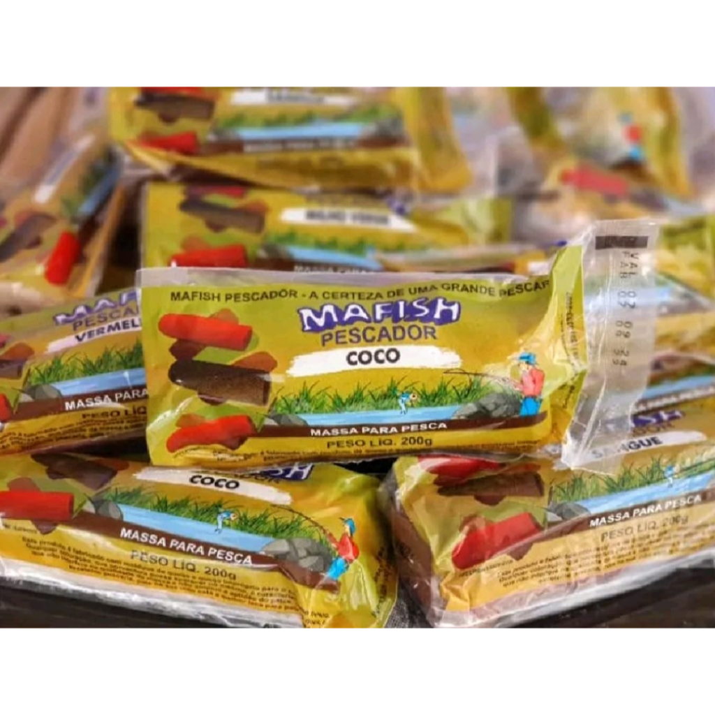 Massa Mafish Pescador 200g - Todos Sabores | Shopee Brasil