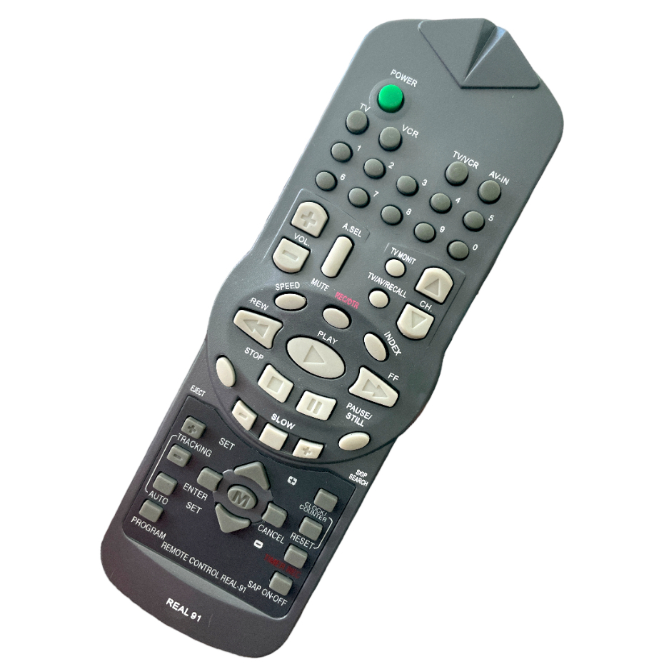 Controle Remoto Antigo Para Videocassete Philco - REAL91 | Shopee Brasil