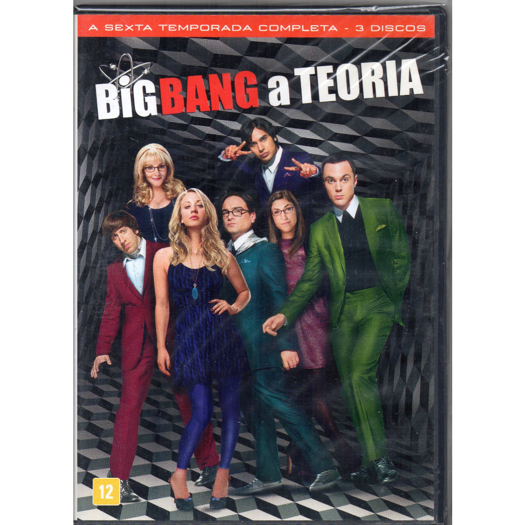 Dvd Box Big Bang A Teoria 6º Temporada Completa - Original | Shopee Brasil