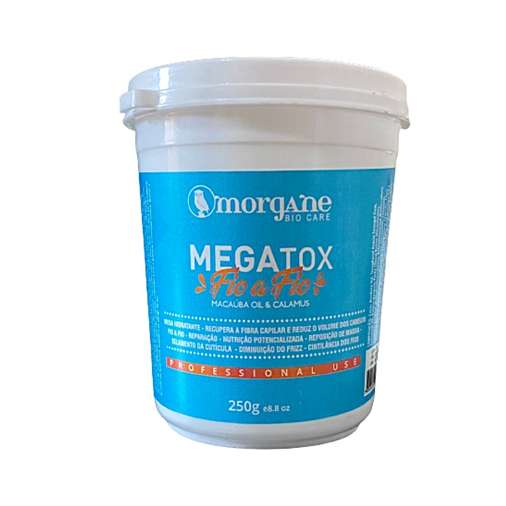 Realinahmento Capilar MegaTox FIO A FIO MORGANE 250g | Shopee Brasil