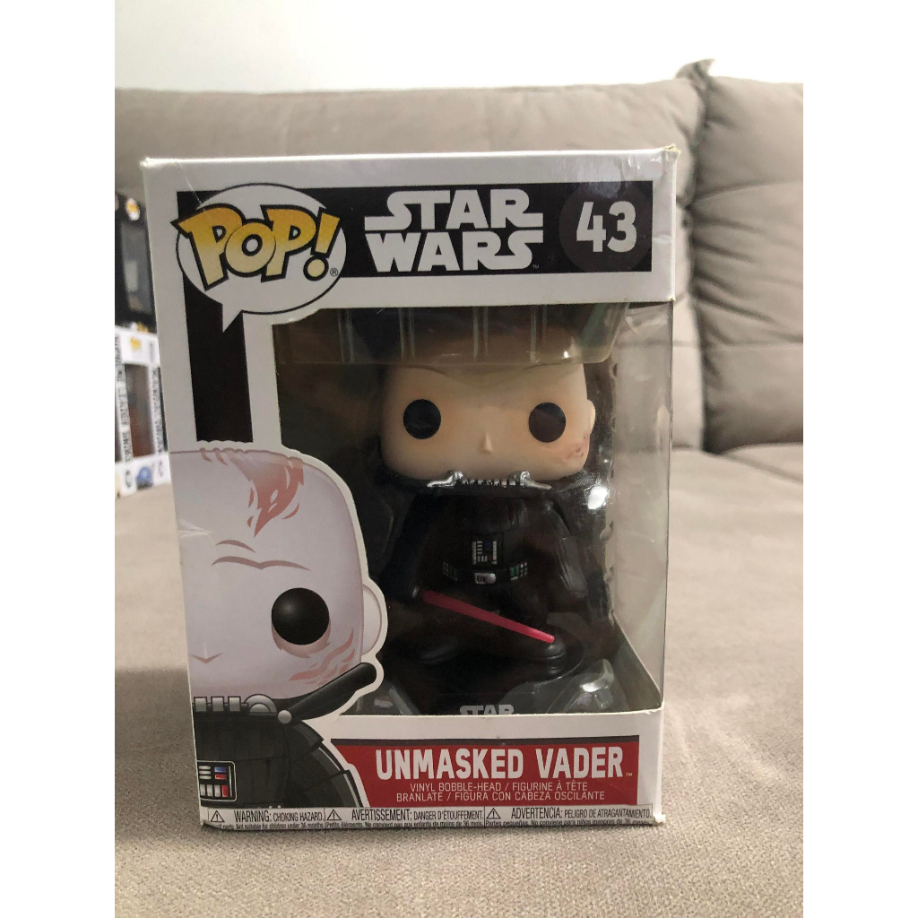 Funko POP! Star Wars – Unmaske Vader (43) | Shopee Brasil