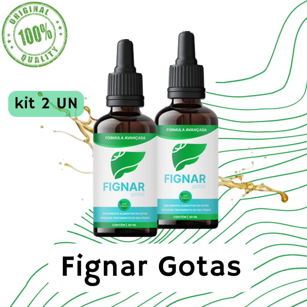 Super Oferta 2 Fignar Gotas Original - 30ML | Shopee Brasil