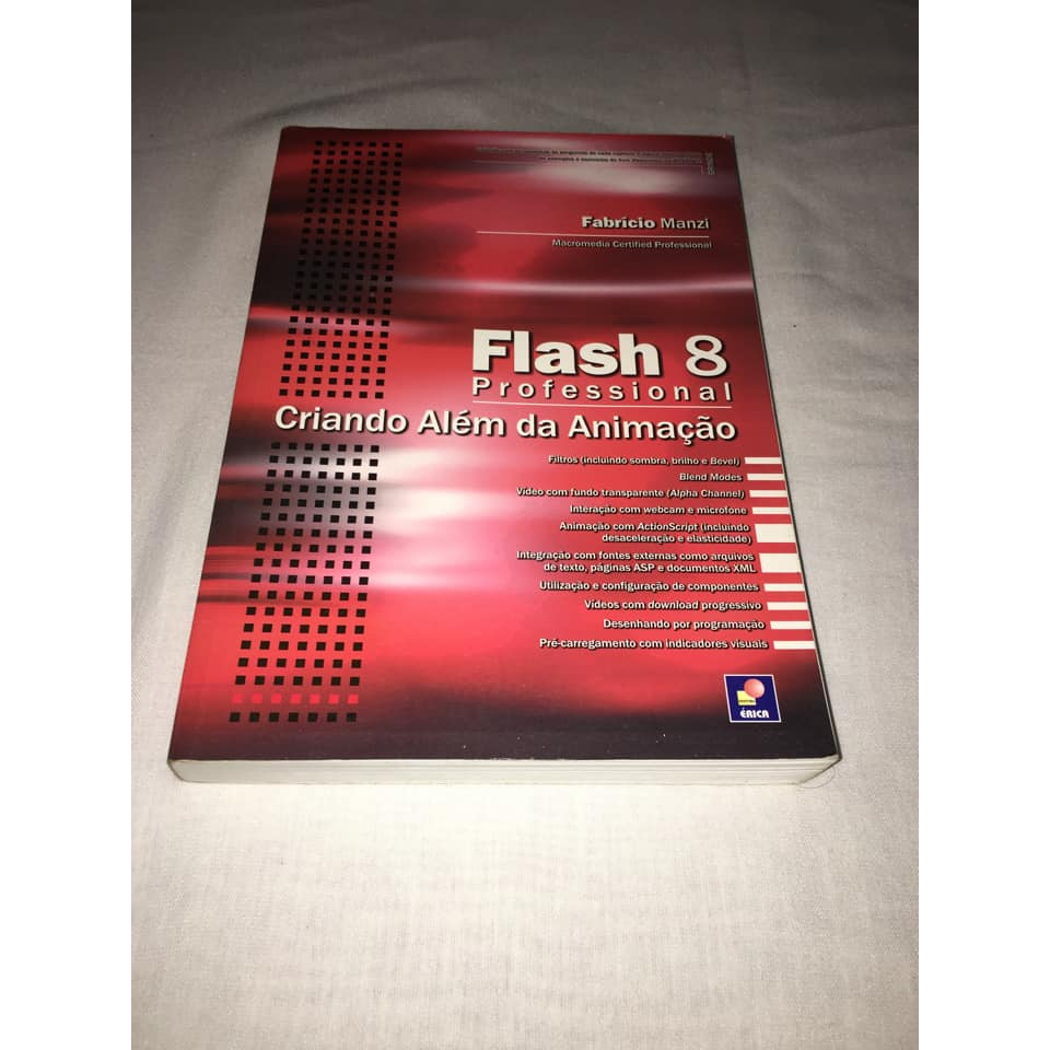 Livro Flash 8 Professional Criando Além Da Animação Livro usado bom ...