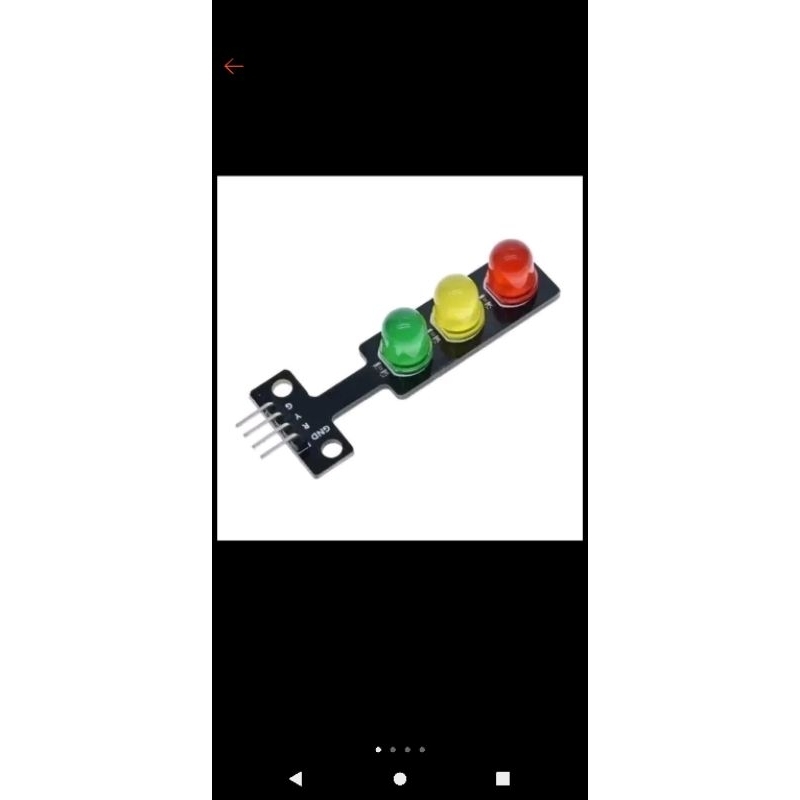 módulo Semáforo 8mm para Arduino e outros | Shopee Brasil