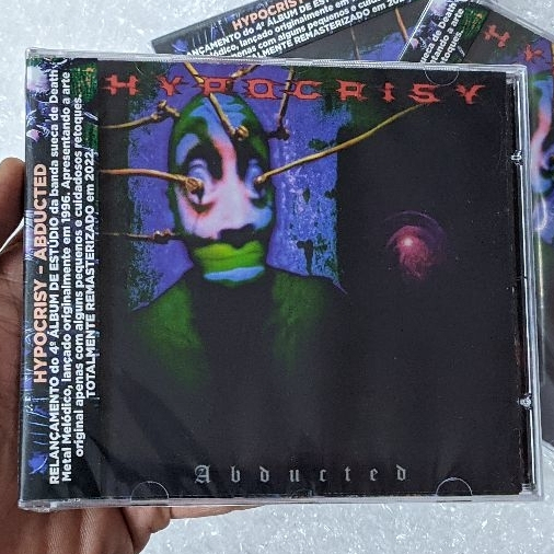 CD Hypocrisy - Abducted (Remaster 2022) Novo e lacrado | Shopee Brasil