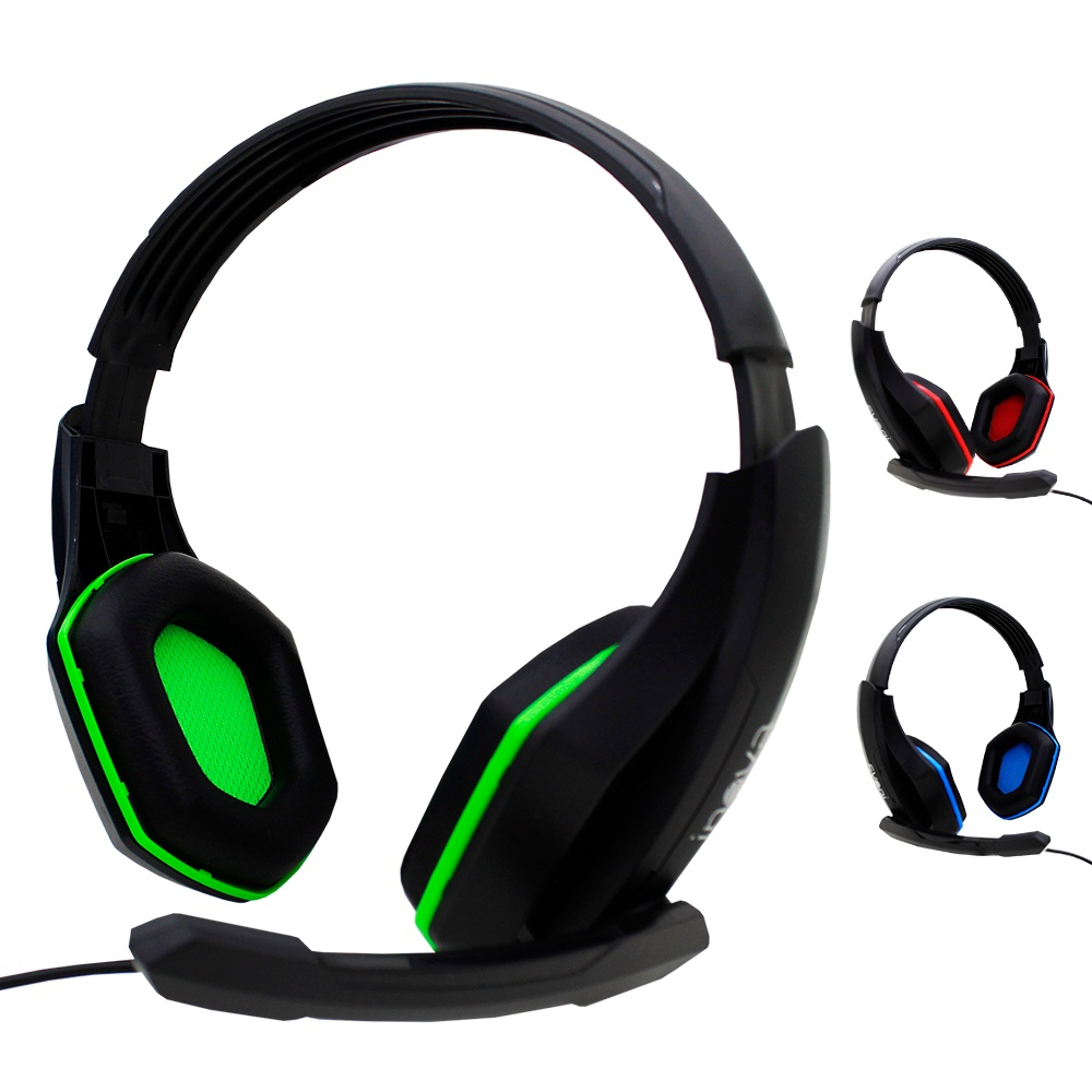 Fone De Ouvido Gamer Inova 8730 Com Fio Headphone Headset Original Over ...