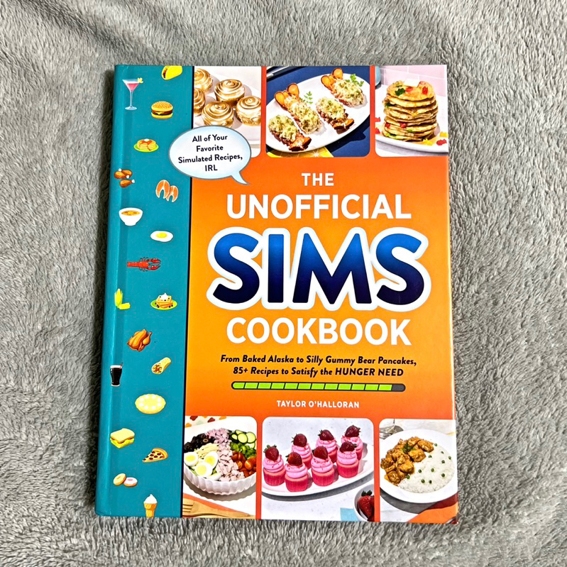 Livro de receitas | The Sims | Cookbook | The Unofficial | Shopee Brasil