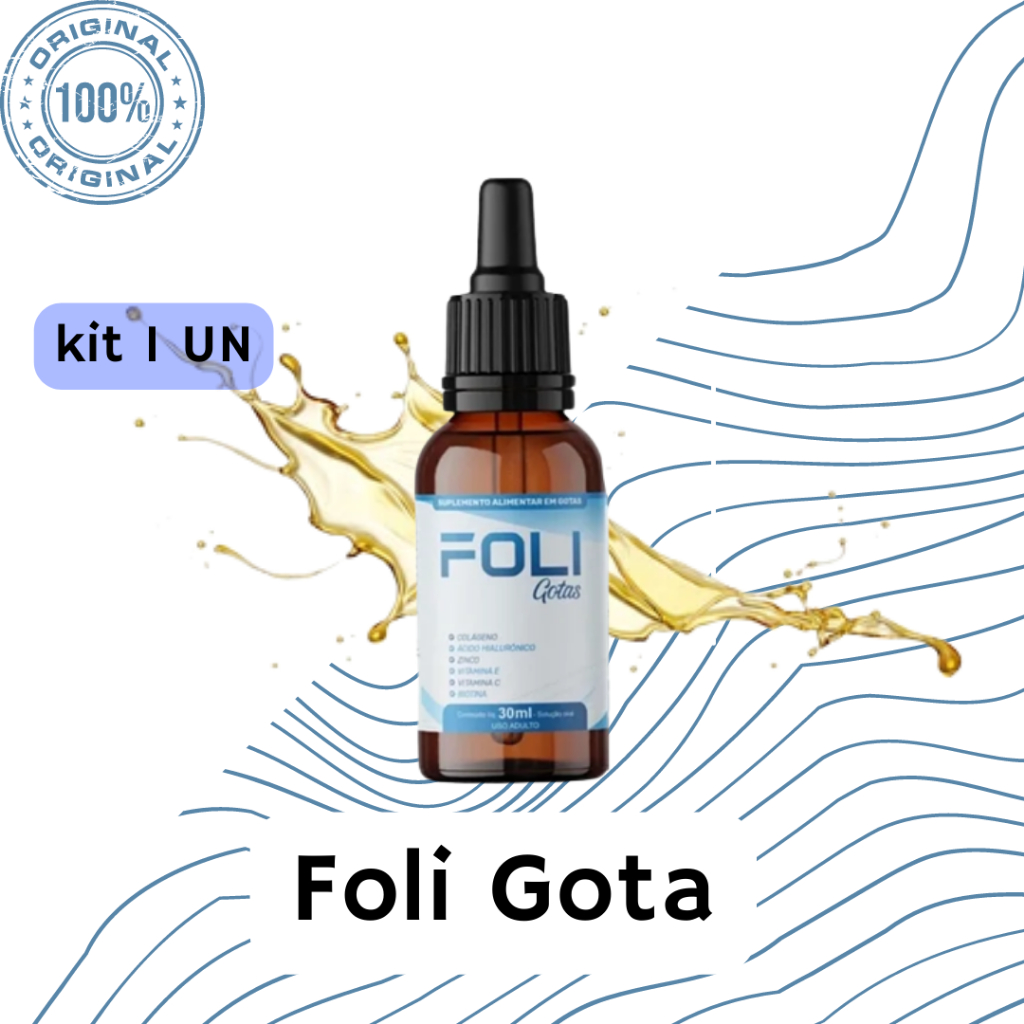 1 Foli Gota Original - 30ML | Shopee Brasil