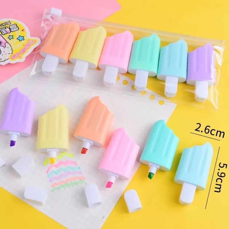 Kit Marca Fofo / Marca Texto Fofo/ Kit Marca Texto | Shopee Brasil