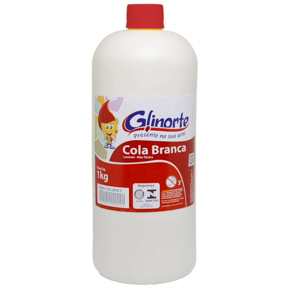 Cola Branca 1KG - Glinorte | Shopee Brasil