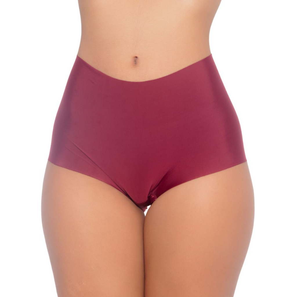 Calcinha Sem Costura Não Marca na Roupa Lingerie Corte a Laser, Moda Íntima, Modelo Short Boxer ...