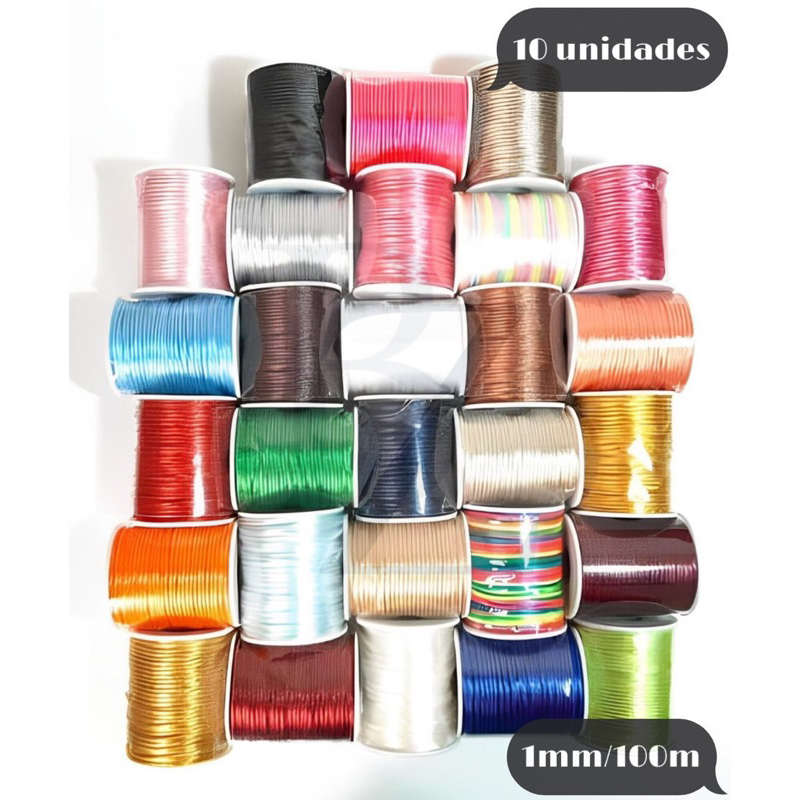 10 Uni Rabo de Rato 1mm - 100 Metros (uni) | Shopee Brasil