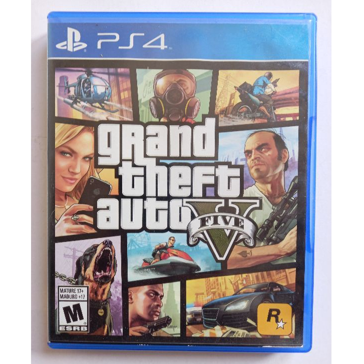 JOGO GTA V ORIGINAL MIDIA FISICA CD. | Shopee Brasil