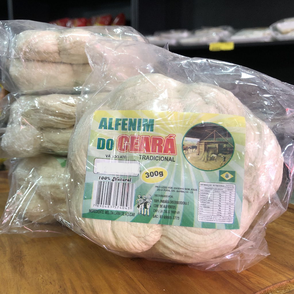 Alfenim Tradicional do Ceará 300g | Shopee Brasil
