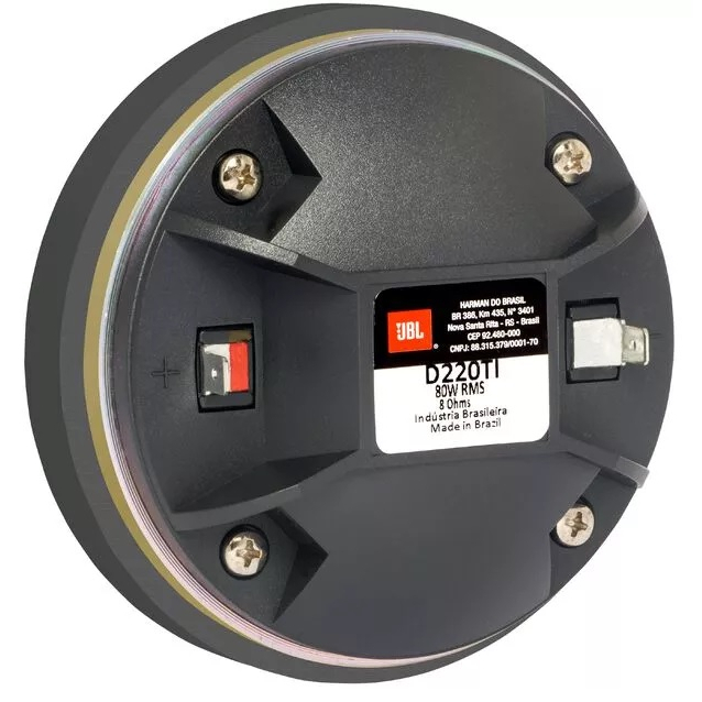 Driver Jbl Selenium D220 Ti 160wpmpo/80wRms 8 Ohms Titânio 44mm ...